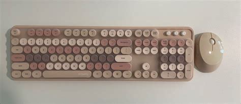 Aesthetic Wireless Keyboard And Mouse Computers And Tech Parts And Accessories Computer Keyboard On
