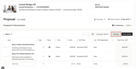 how to add custom columns line item descriptions and images houzz