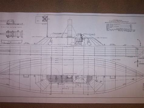 Css Albemarle Boat Model Boat Plan 1933452476