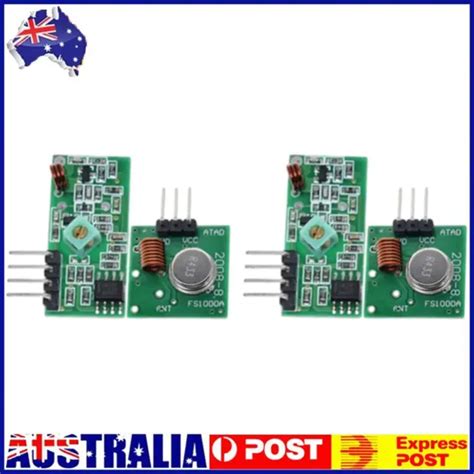 MHZ RF Transmitter Receiver Module Wireless Remote Module For Arduino PicClick AU