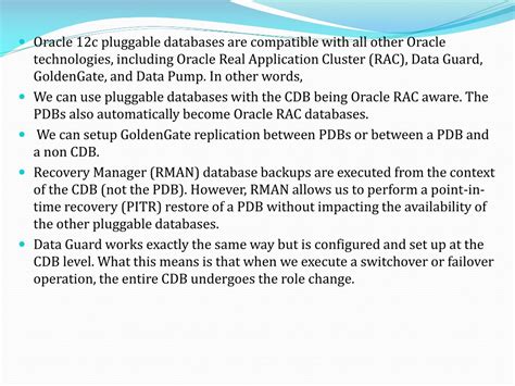 Ppt 12c Database New Features Powerpoint Presentation Free Download Id9091073