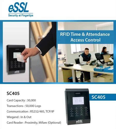 ESSL Proximity Card Attendance System Sc403 At Rs 6335 ESSL Biometric System In Surat ID
