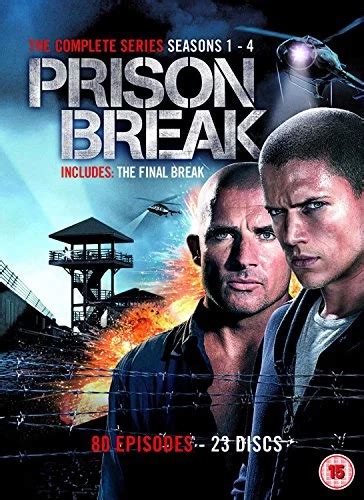 Prison Break Complete Season 1 4 New Packaging Dvd £464