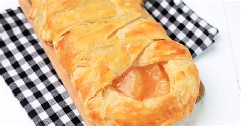 Apple Cream Cheese Puff Pastry Braid Recipe Yummly