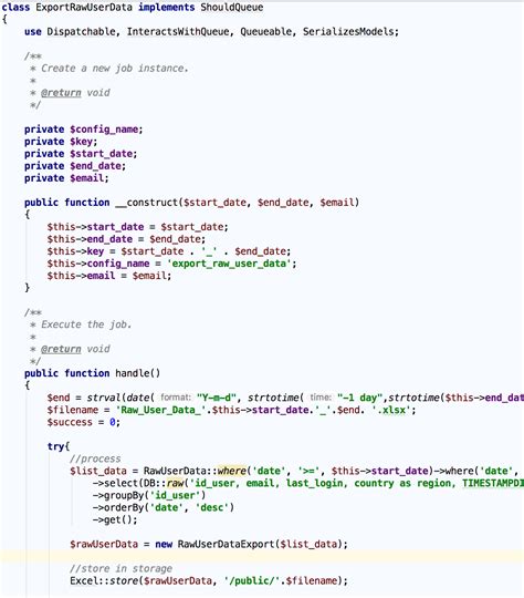 Excel Store Got An Error In Laravel Jobs Queue Issue 1837 SpartnerNL Laravel Excel GitHub