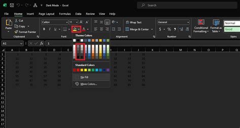 How To Use Microsoft Excel Dark Mode Easy 2025 Guide