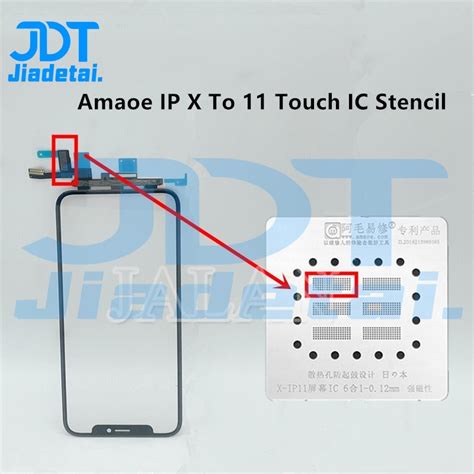 Amaoe Screen Ic Chip Stencil For Iphone X Xs Max Xr 11 12 Mini 13 Pro
