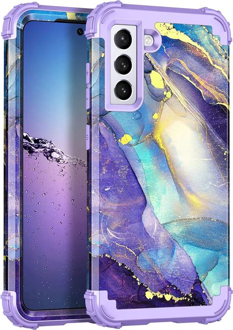 Jaholan Galaxy S21 Plus Case Bling Glitter Sparkle Marble