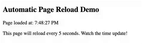 How To Reload A Page With Javascript A Practical Guide