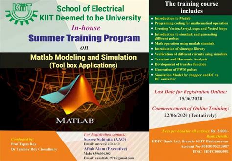 Pdf Kiit School Of Electrical Engineeringmath Operation Using Matlab Simulink Introduction Of