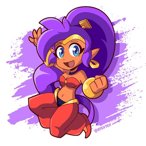 Shantae Jump By Efextex On Deviantart