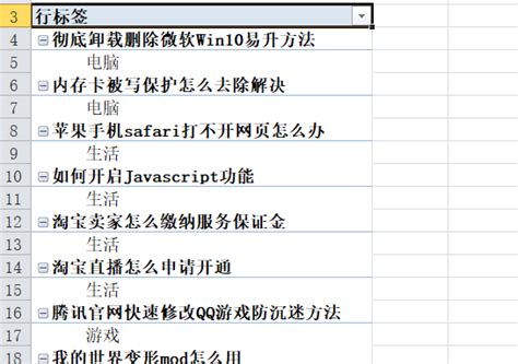 Excel数据透视表字段名无效怎么办 360新知
