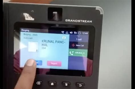 grandstream android phone gxv32xx is not responsive when rec