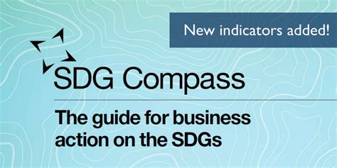 The Sdg Compass New Indicators Available For More Meaningful