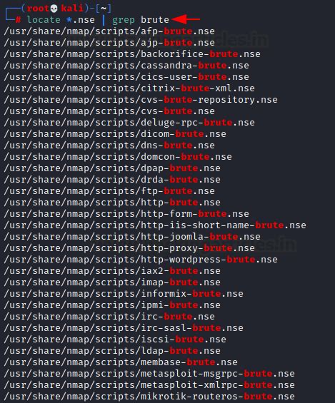 Nmap For Pentester Password Cracking Hacking Articles