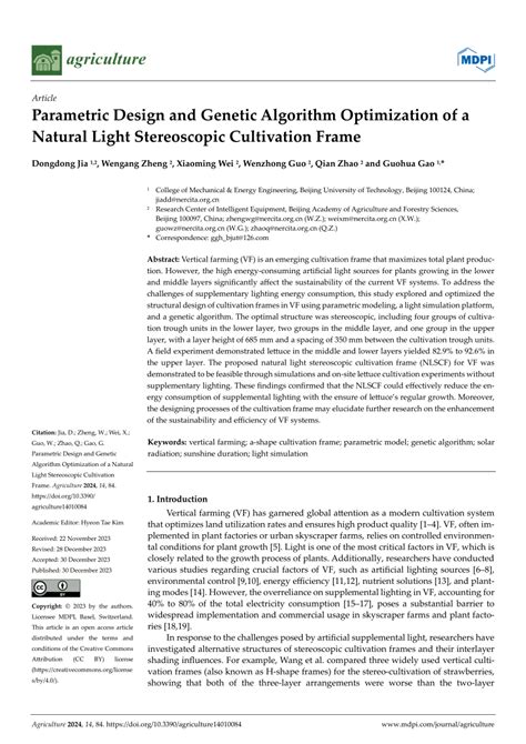 pdf parametric design and genetic algorithm optimization of a natural