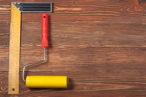 나무 배경에 건설 도구입니다 텍스트에 대 한 공간을 복사 합니다 최고의 볼 수 있습니다 Draft Sports에 대한 스톡 사진 및 기타 이미지 Istock