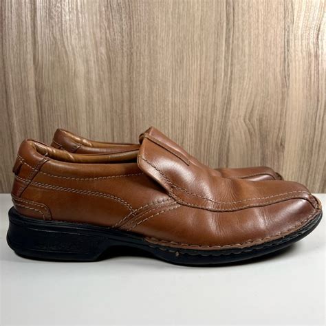 Clarks Shoes Clarks Brown Leather Oxford Dress Loafers Men Sz 5 M
