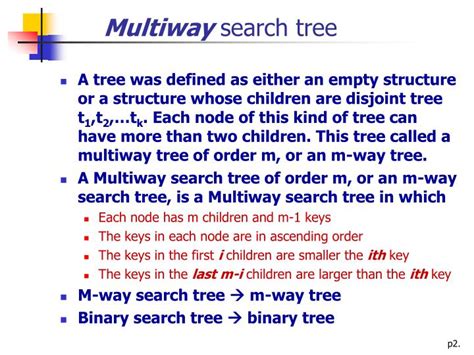 ppt b tree powerpoint presentation id 4387779