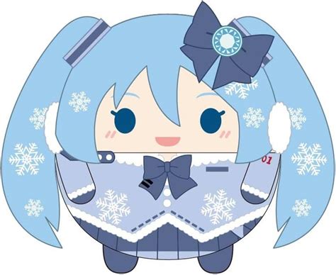 Snow Miku Fuwa Kororin BIG Size C Snow Miku 2012 Ver Max Limited Nin Nin Game Com