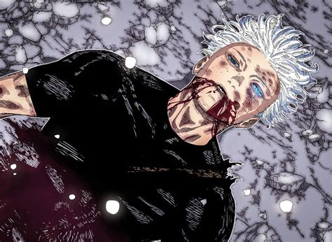 Jujutsu Kaisen Ch236 Gojos Death Panel Colored By Aurteloess On