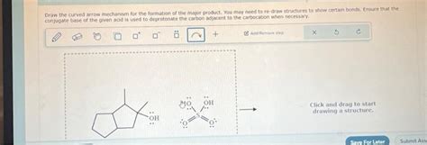 Solved Draw The Curved Arrow Mechanism For The Formation Of Chegg Com