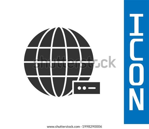 Grey Global Technology Social Network Icon Stock Vector Royalty Free 1998290006 Shutterstock
