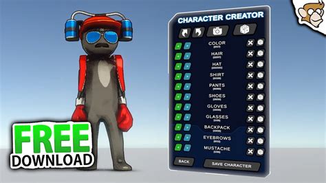 Awesome Character Customization Infinite Characters Unity Tutorial Free Download Youtube