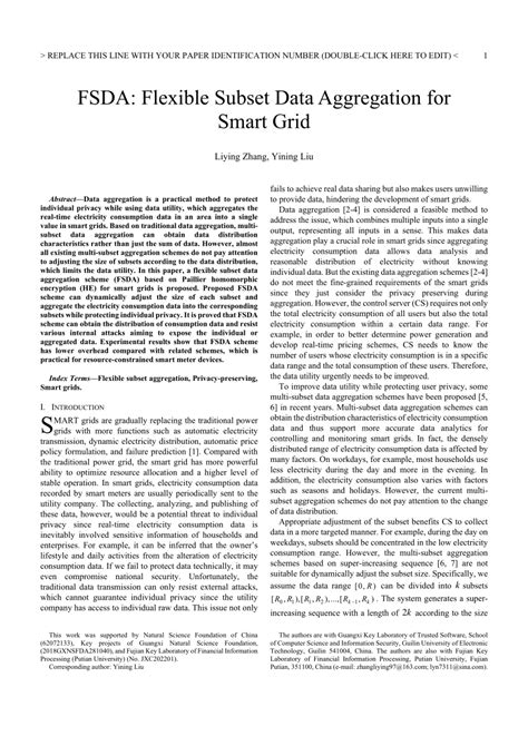 Pdf Fsda Flexible Subset Data Aggregation For Smart Grid