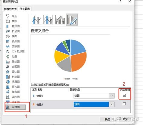 excel如何制作双层饼图 知乎