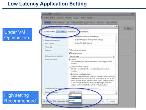 Latency Sensitive Applications On Vsphere 55 Deployment And Best Practices Esx Virtualization