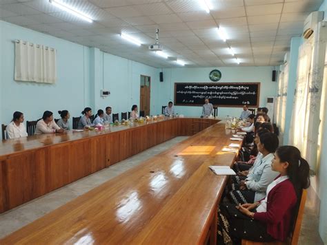 မုံရွာမြို့၌ ပတ်ဝန်းကျင်ထိန်းသိမ်ရေးကဏ္ဍနှင့် အမျိုးသမီးများ စွမ်းဆောင်ရည် မြှင့်တင်ခြင်းသင်တန