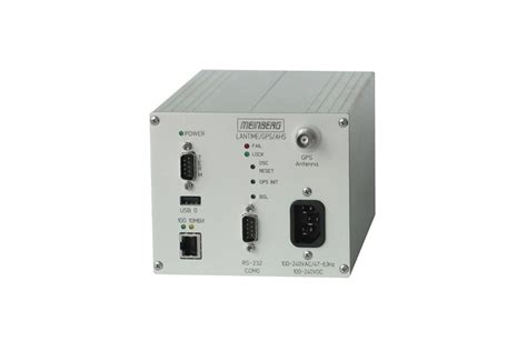 LANTIME GPS XHS NTP Time Server With Integrated GPS Radio Clock In Railmount Housing DCT