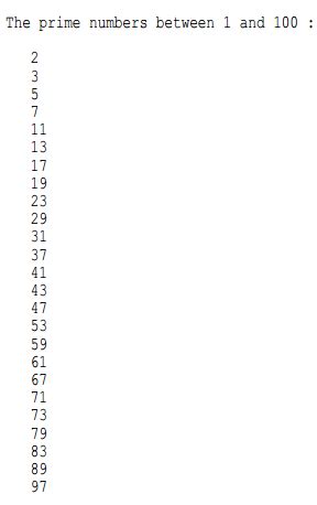 A Great Platform For Education C Program To Print Prime Numbers Between To