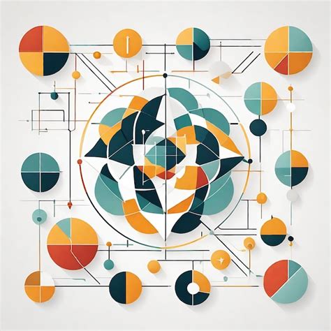 Premium Ai Image Abstract System Diagram