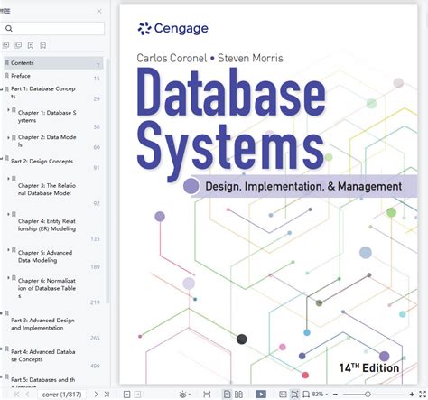 Ebook Pdfdatabase Systems Design Implementation And Management 14th
