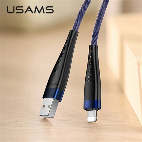 USB Cable For IPhone Xs Max Plus USAMS A Fast Charging For IPHONE XS Cable For IPhone USB
