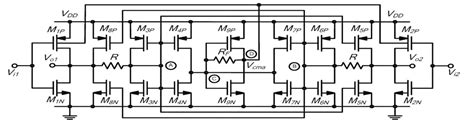 Figure 3 From Comparative Analysis Of Cmos Based Pseudo Differential Amplifiers Semantic Scholar