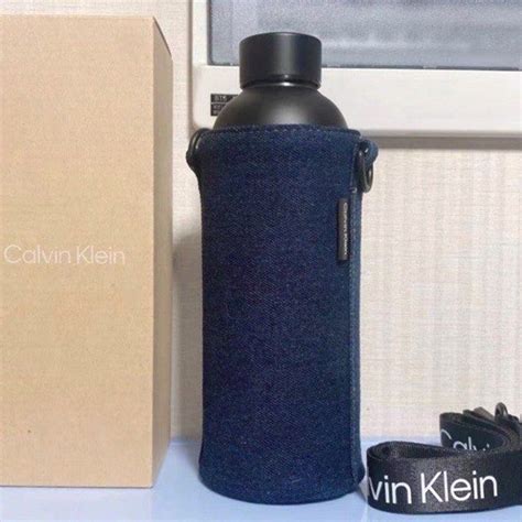Original Calvin Klein Ck Denim Thermos Flask Water Tumbler Furniture