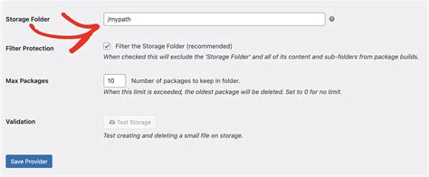 Storing Your Backup To Local Server Duplicator