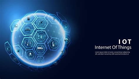 Abstract Internet Of Things Concept City 5giot Internet Of Things Communication Network