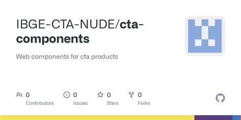 GitHub IBGE CTA NUDE Cta Components Web Components For Cta Products