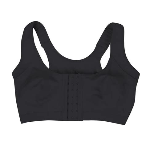 Jangslng Vest Style Corrector Bra Front Closure Cross Back Widen Shoulder Strap Female Posture