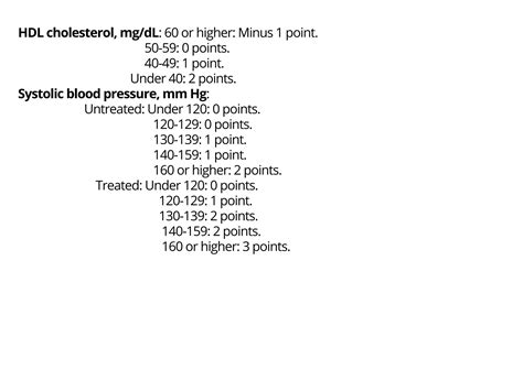 Framingham Risk Assessment Scale Pdf
