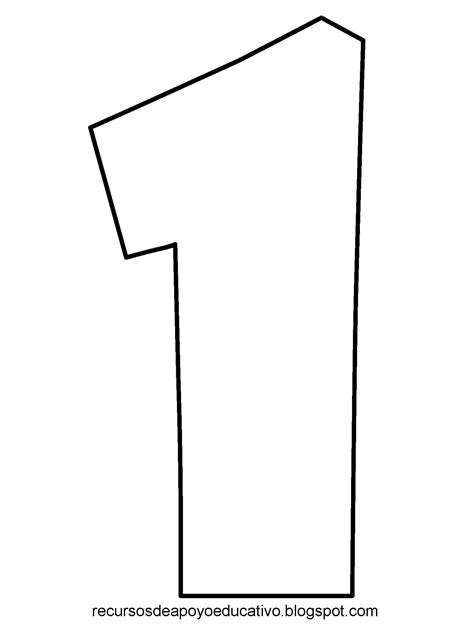 Numeros Para Imprimir Y Recortar Crlb