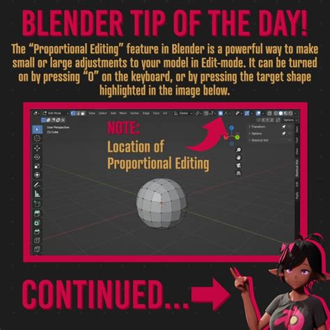 Blender Tip Of The Day 4 Proportional Editing R3dmodeling