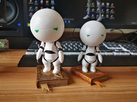 3d File Marvin Marvin The Paranoid Android 🤖・3d Printable Model To
