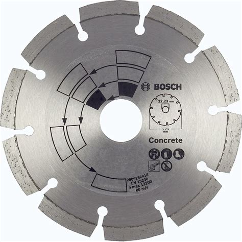 Bosch 2609256413 Diy Diamanttrennscheibe Beton Top Betongranit 115 1259