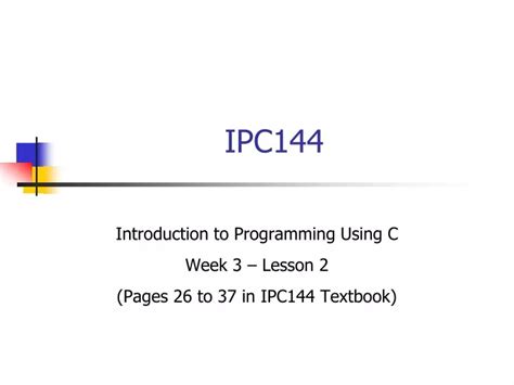 Ppt Loops In C Programming Powerpoint Presentation Free Download