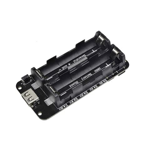 2 X 18650 Lithium Battery Shield For Arduino ESP32 ESP8266 Robo Nepal